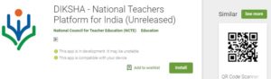 DIKSHA-National-Teachers-Platform-India-QR-CODE-MOBILE-APP