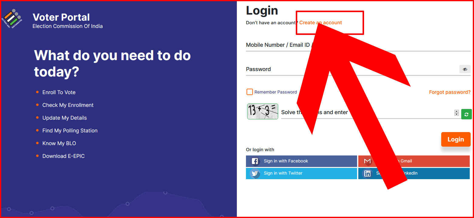 How To Download Digital Voter Id Card With Photo E Epic Card Download