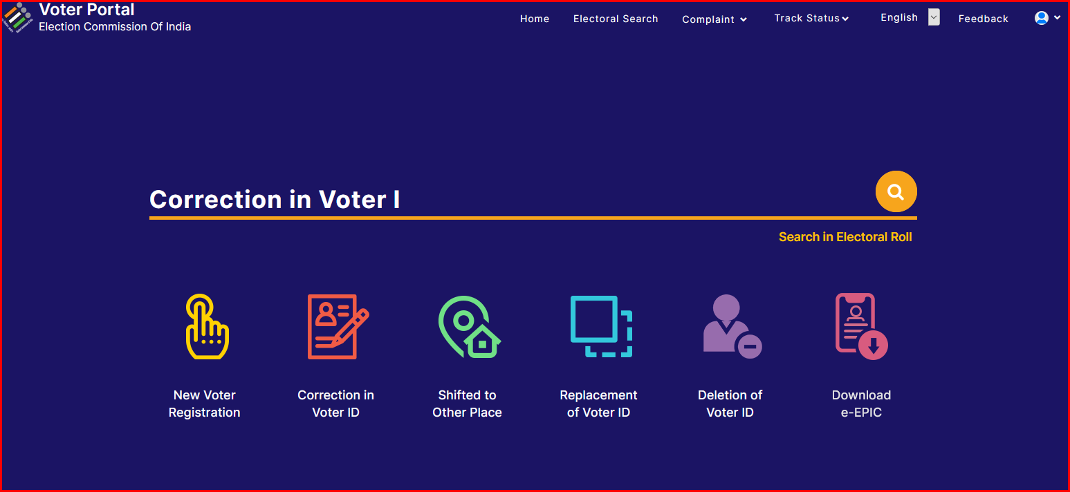 How To Download Digital Voter Id Card With Photo E Epic Card Download