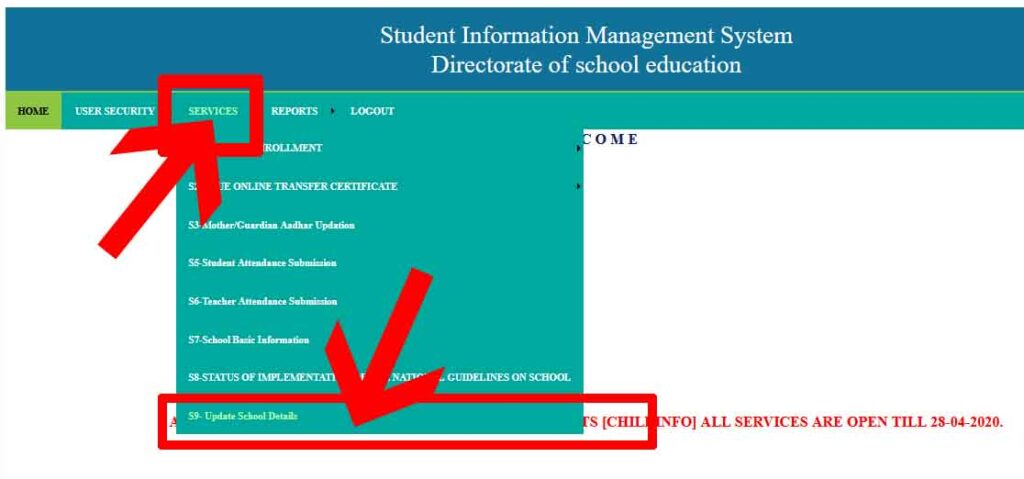 HOW TO UPDATE SCHOOL MASTER DATA IN STUDENT INFO SITE - S9-UPDATE ...
